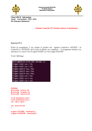 EFMR Fonctionnement juin 2022 - Système d’exploitation - Studocu