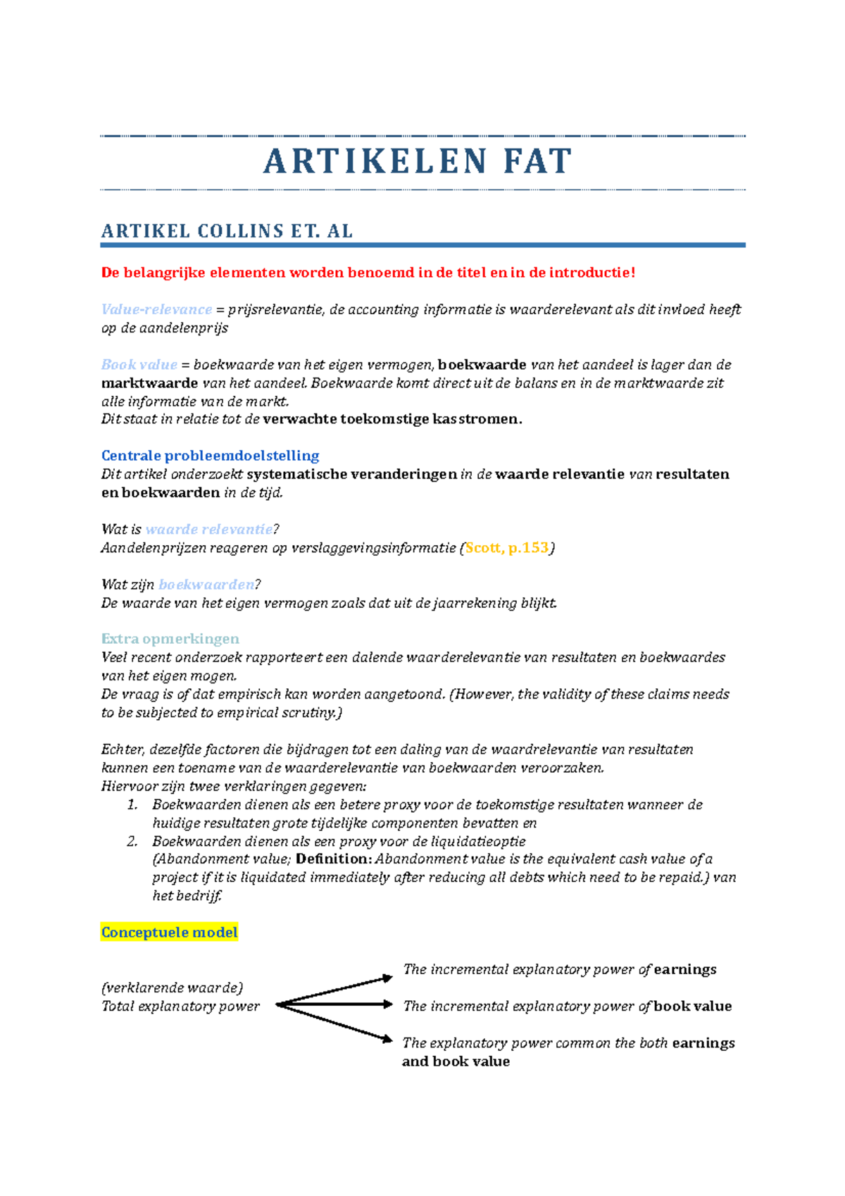 Artikelen FAT[31512 ] - ARTIKELEN FAT ARTIKEL COLLINS ET. AL De ...