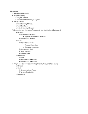 Chapter 1 notes - INTRODUCTION TO GEOLOGY GEOLOGY The science of earth ...