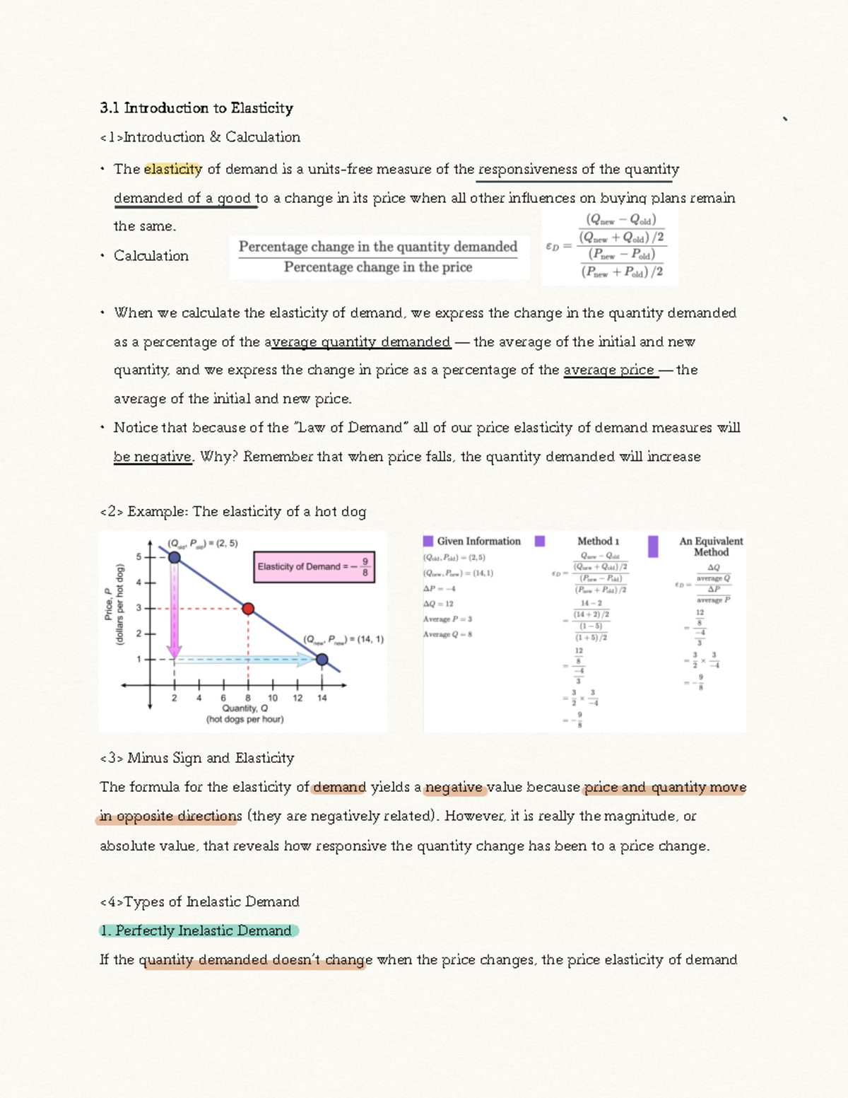 Module3 Elasticity Lecture Note - Econ 101 - ˋ 小 山 小 e e 人心income - Studocu
