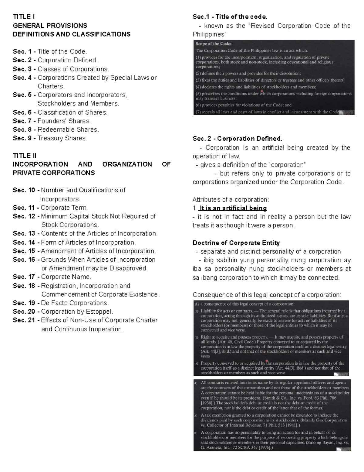 Title-I-1 - TITLE I GENERAL PROVISIONS DEFINITIONS AND CLASSIFICATIONS ...