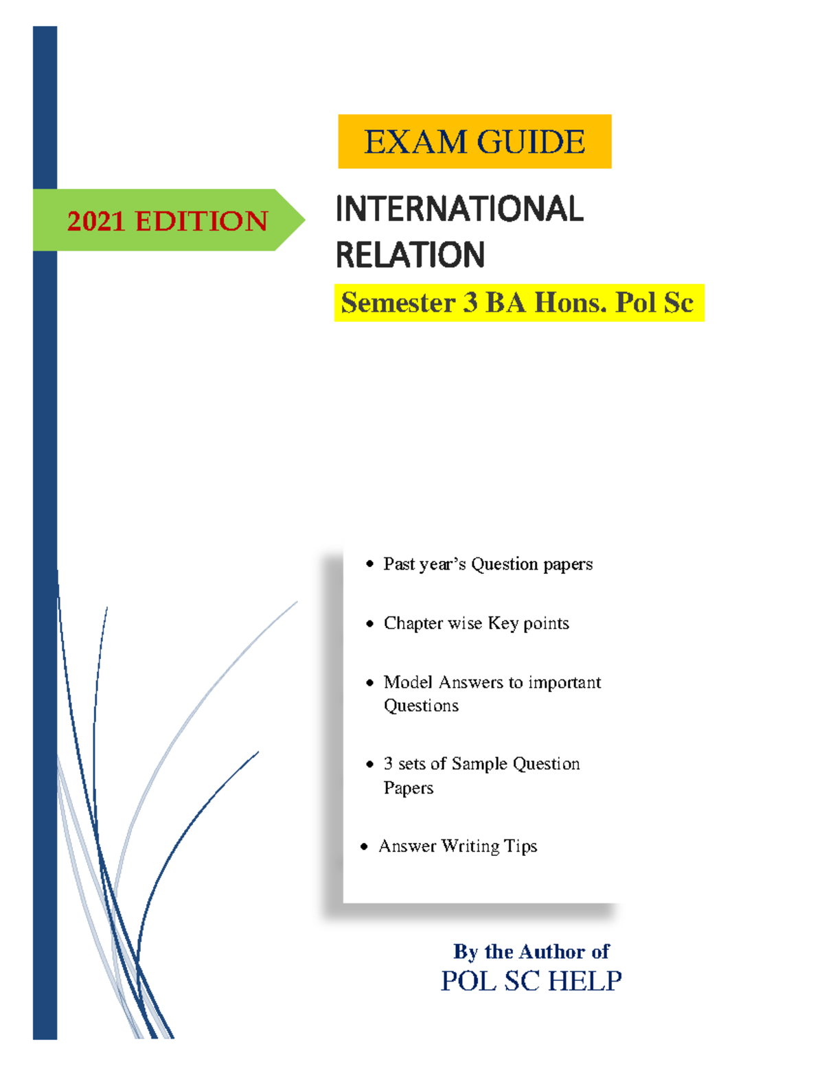 International Relations - ####### 2021 EDITION By the Author of ...