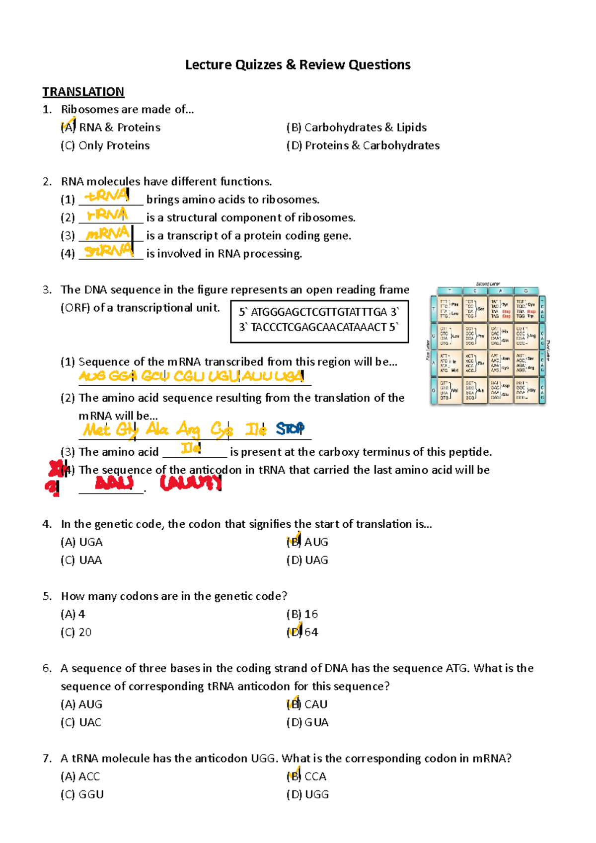 BIO282 LECT Quiz - week 1-12 lecture quiz questions - Lecture Quizzes & Review Questions - Studocu