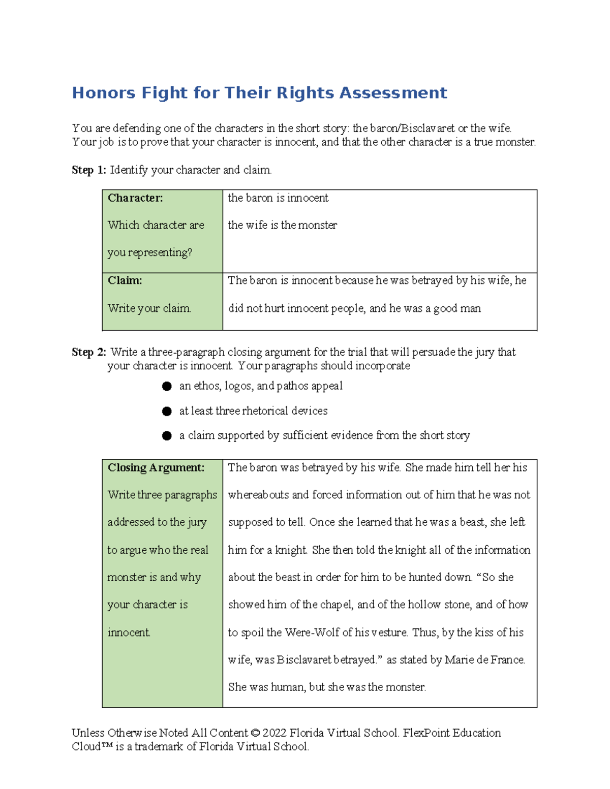 Honors fight for their rights - Honors Fight for Their Rights ...