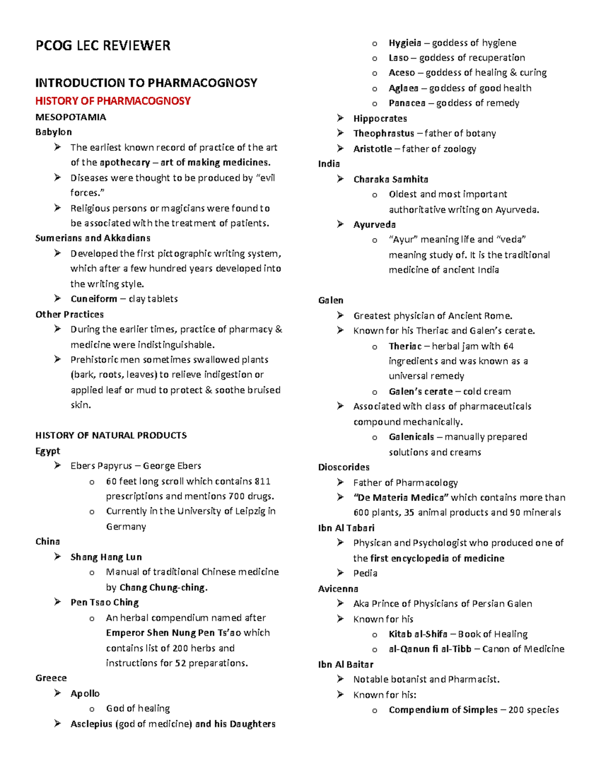 PCOG LEC AND LAB Notes - AFGFHGHfsbgfg afgshshs sdhshgn sdhsgghs ...