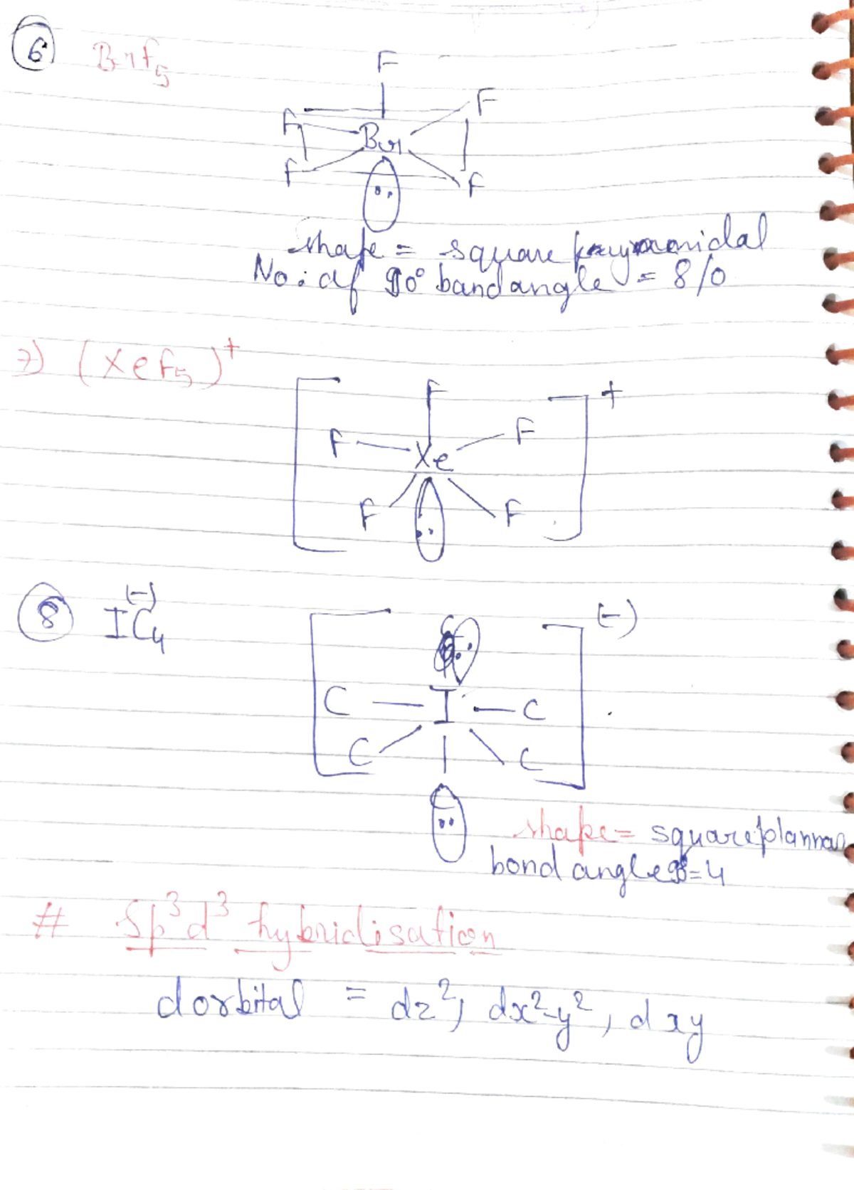 Hybridization in solid ,liquid state - Chemistry - t - i - Studocu