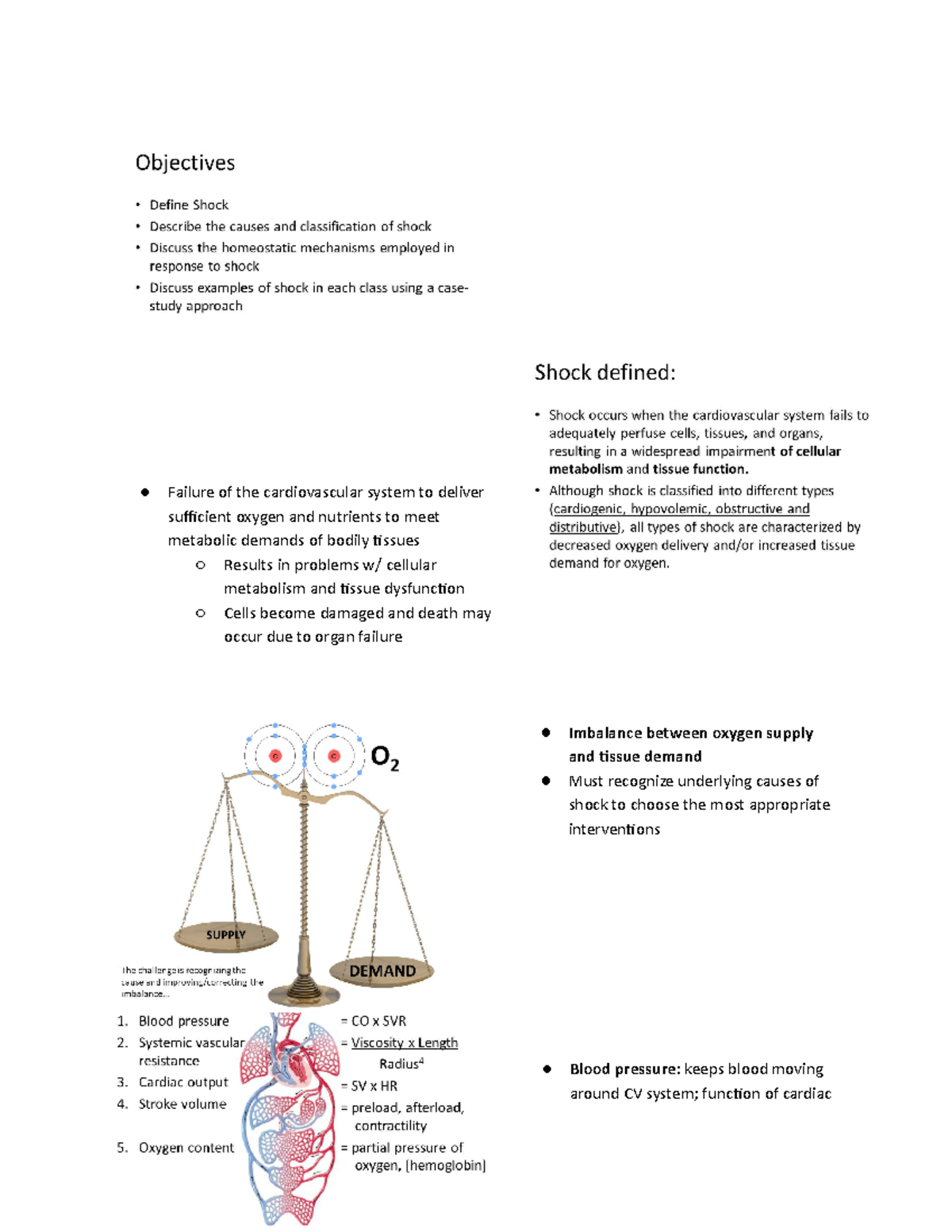 Lecture 4.5: Shock Module - HTHSCI 1H06B - Failure of the ...