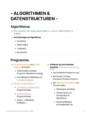 Uebungsblatt 6 in Java AP1 - ALGORITHMEN UND PROGRAMMIERUNG I WS 2017 ...