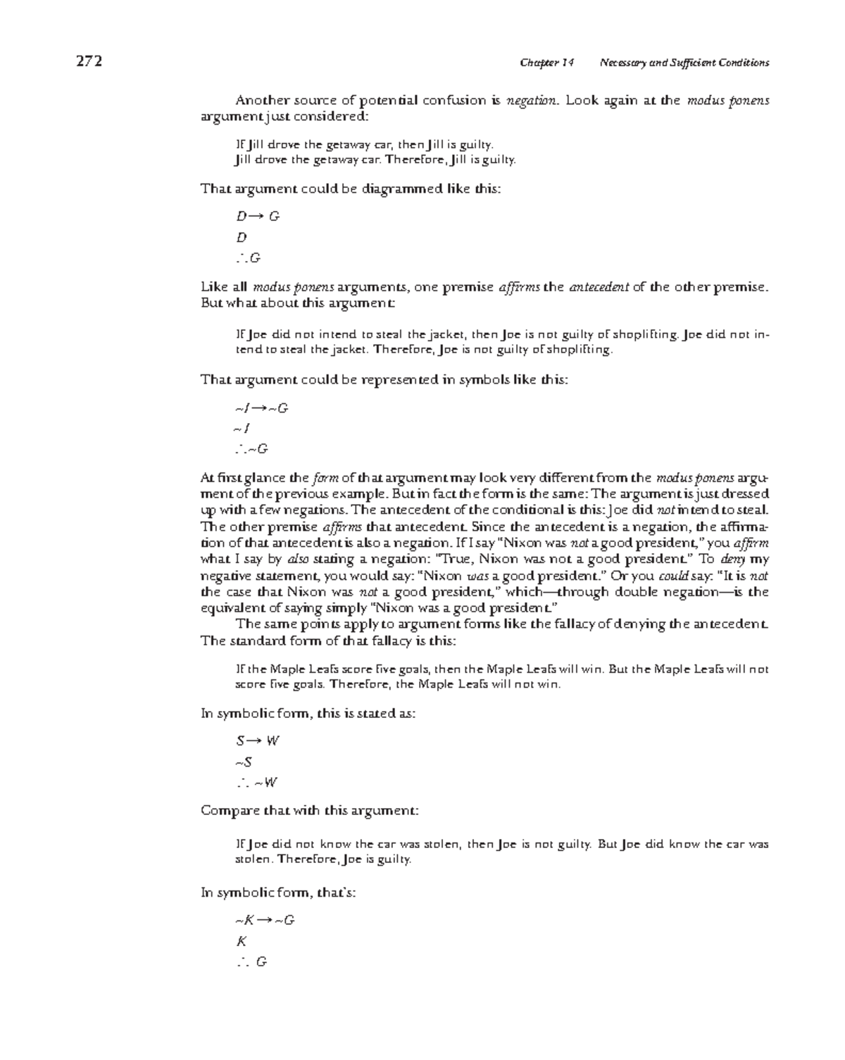 293 - hello - 272 Chapter 14 Necessary and Sufficient Conditions ...