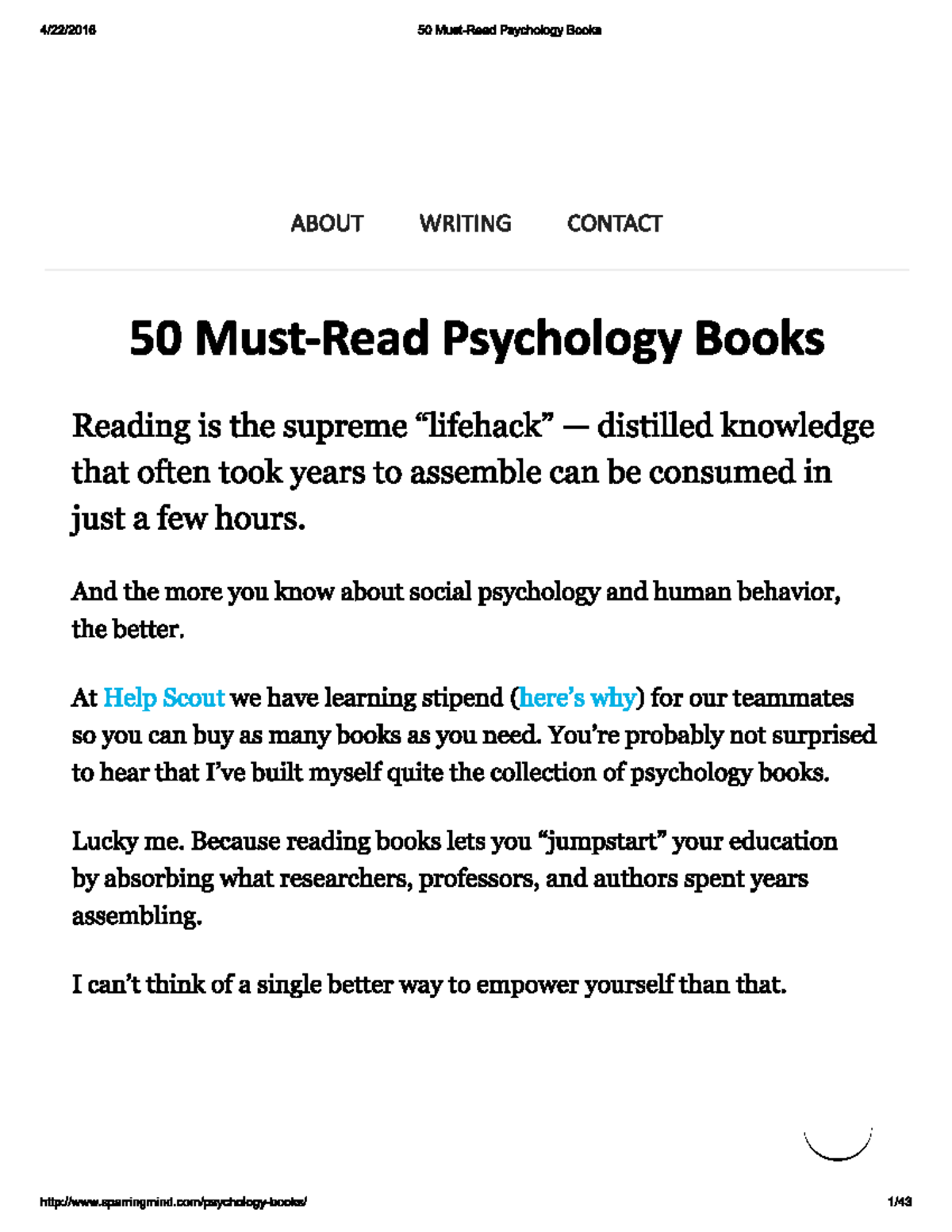 50 must read psych books - psy452 - Studocu