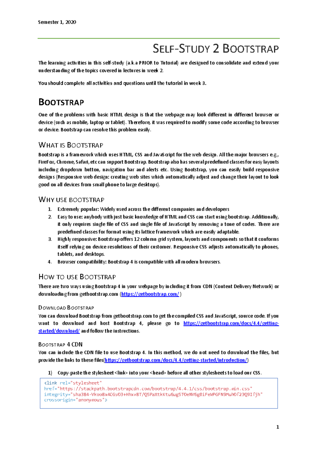 SS2 Bootstrap - Lecture notes 2 - Warning: TT: undefined function: 32 ...