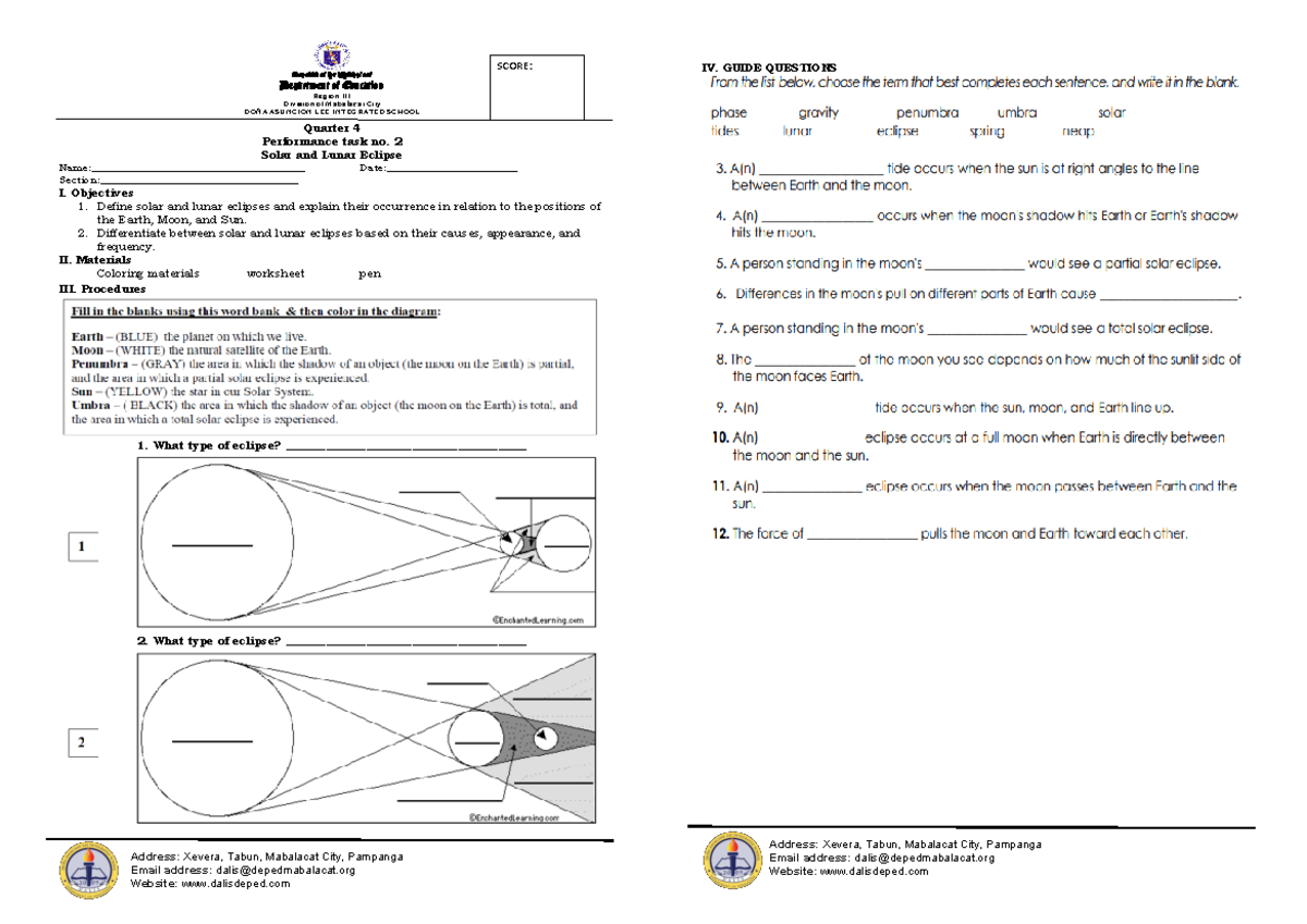 Q4-act-2-eclipse - This is a worksheet for eclipse - Address: Xevera ...