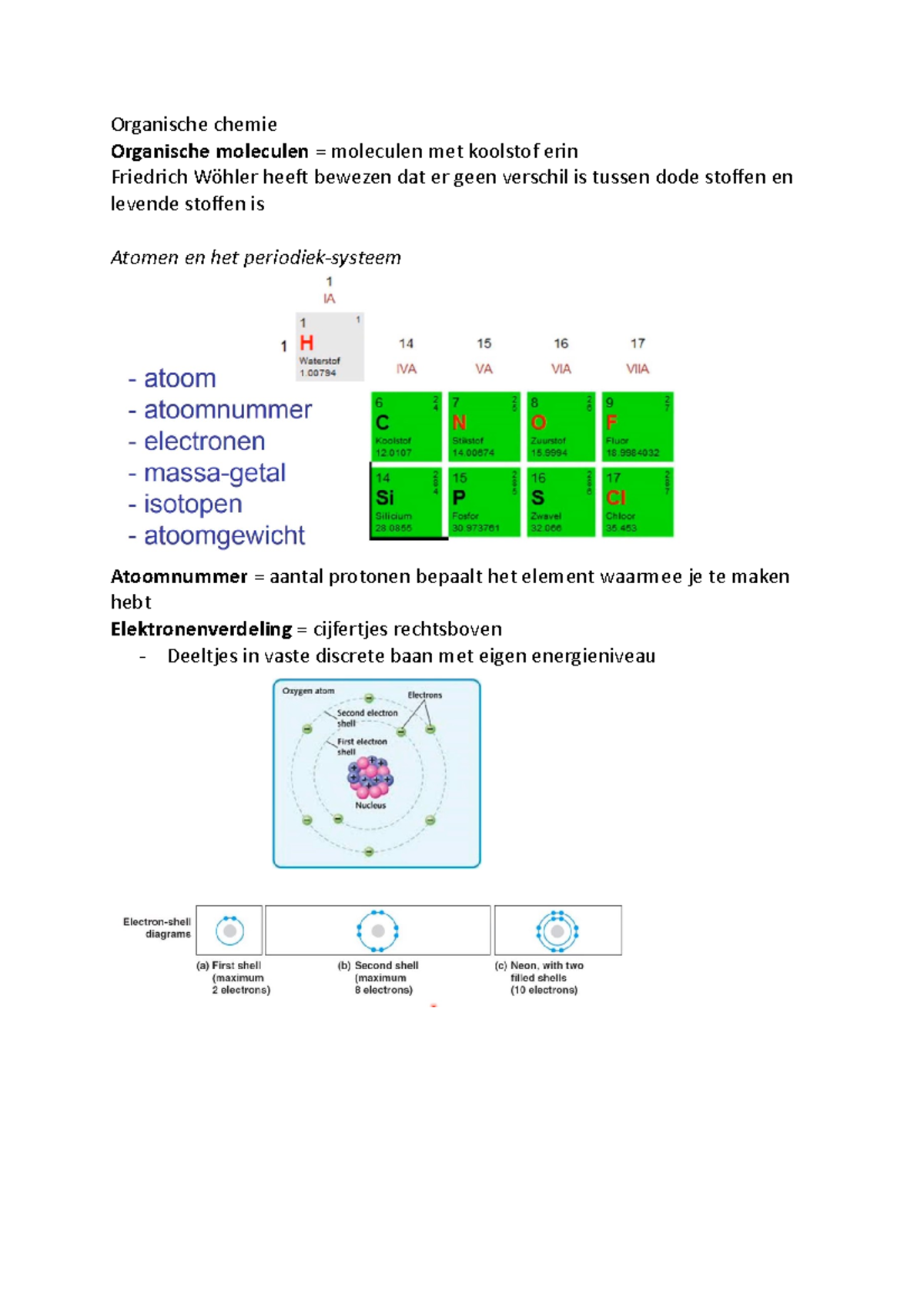 Organische chemie - blabla - Organische chemie Organische moleculen ...