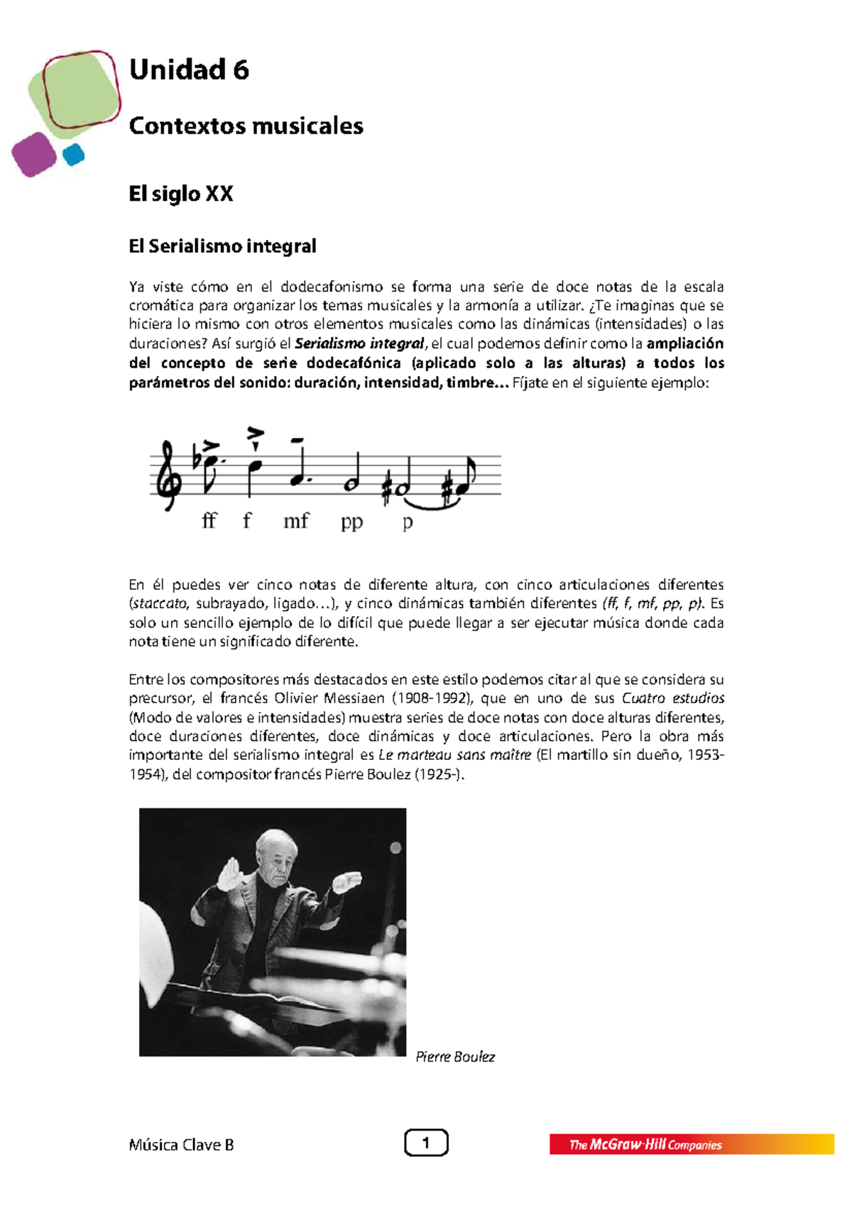 Serialismo - ¿Te imaginas que se hiciera lo mismo con otros elementos ...