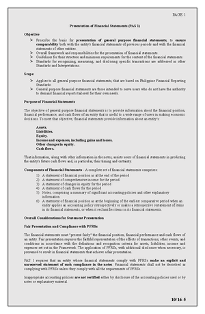 Events After THE Reporting Period - Accounting - Studocu