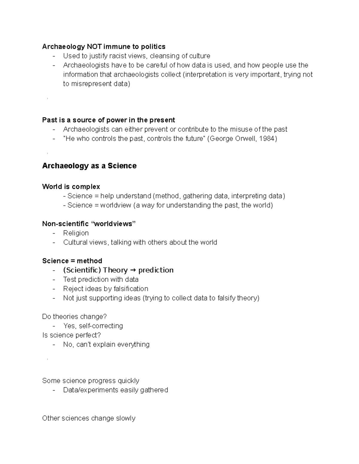 Lecture 3 - 9 23 22 - ANT 003 with Dr. Jelmer W. Eerkens - Archaeology NOT immune to politics ...