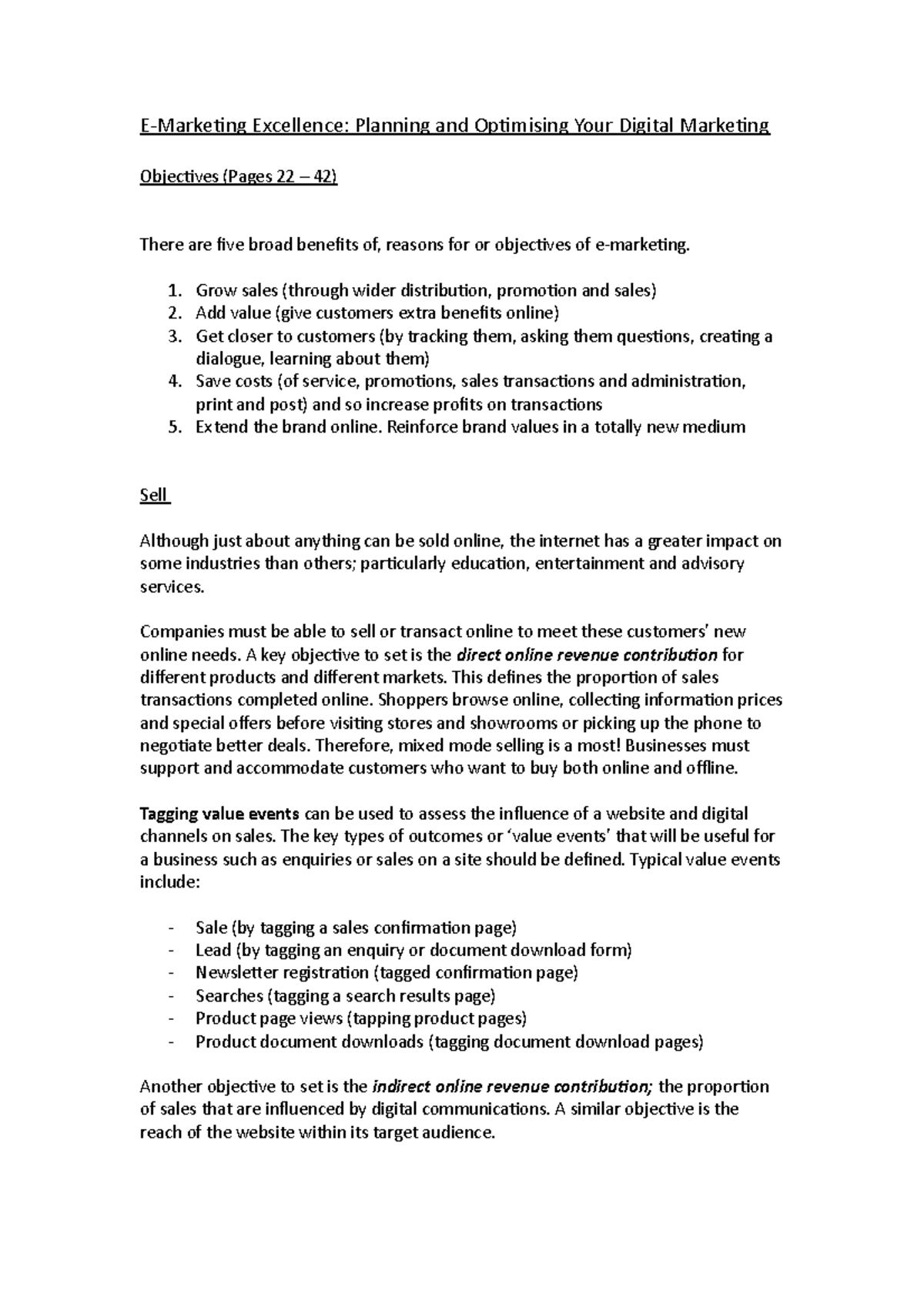 Smith and Chaffey 5S model - E-Marketing Excellence: Planning and ...