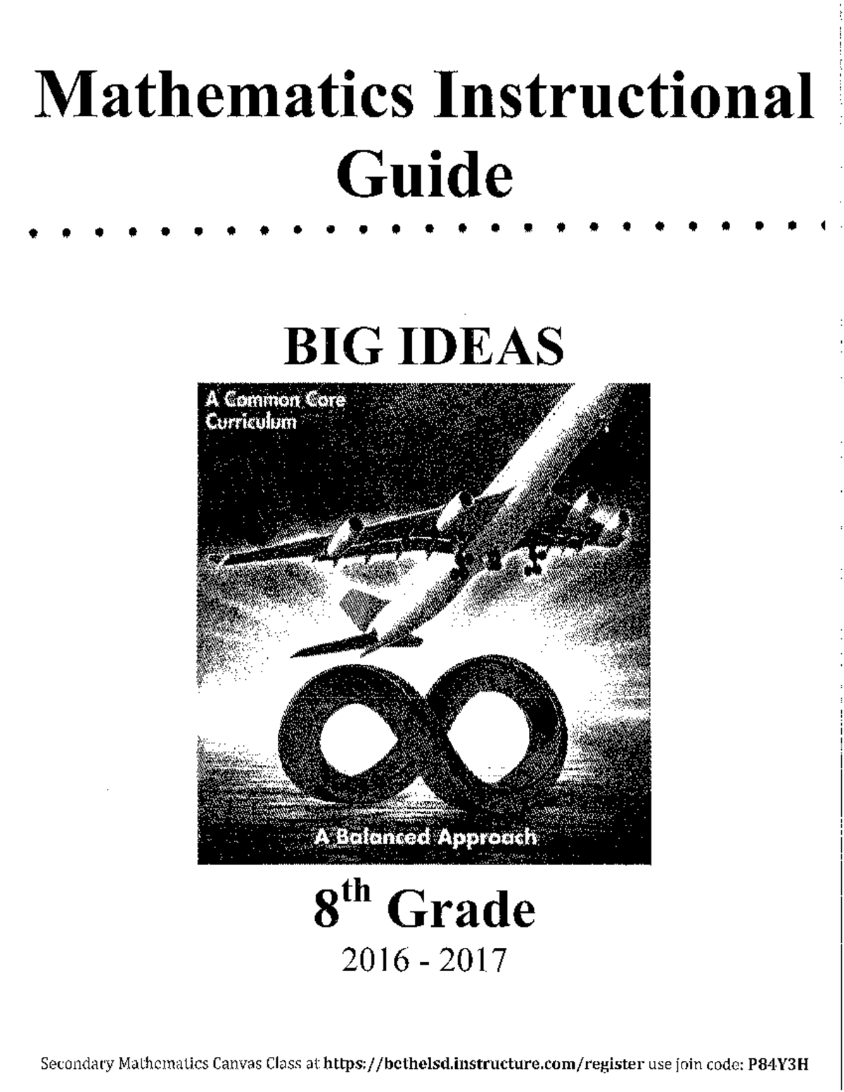 8th Grade IG - Assignment - Studocu