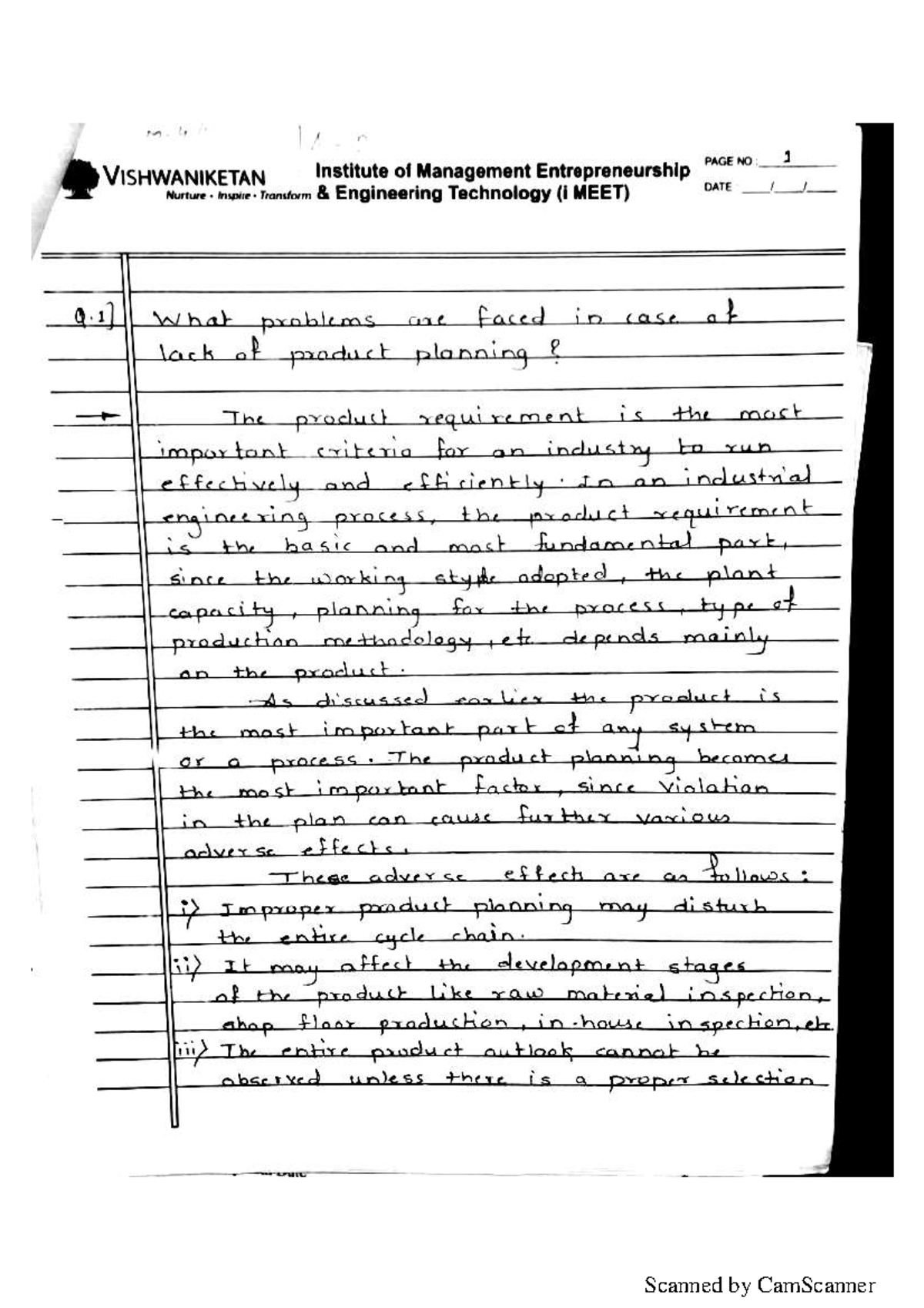 Ppc assign-2 - PPC - 2 notes - production planning and control - Studocu