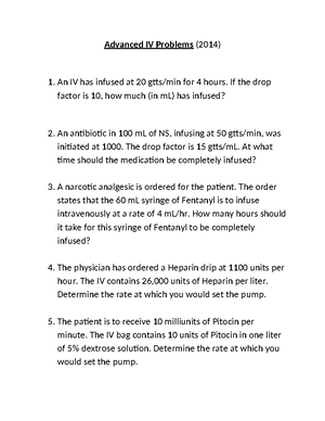 Dosage-calculations - Pharm dosage calculation - Dosage Calculations ...