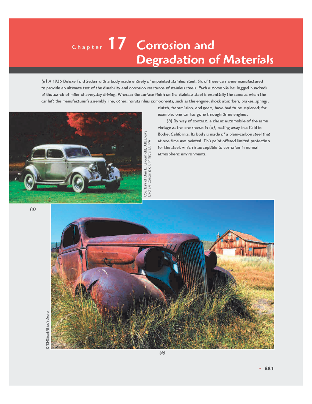 Corrosion and Degration of Materials - C h a p t e r 17 Corrosion and ...