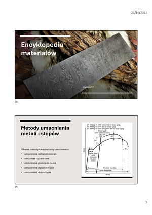 Wyklad 4 - Wybrane techniczne stopy metali - Encyklopedia materiałów ...