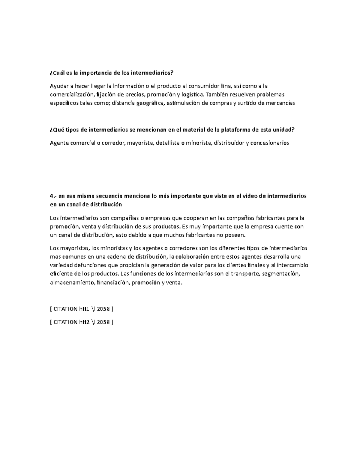 GCAV U2 A1 LAPM - 2022 - ¿Cuál es la importancia de los intermediarios ...