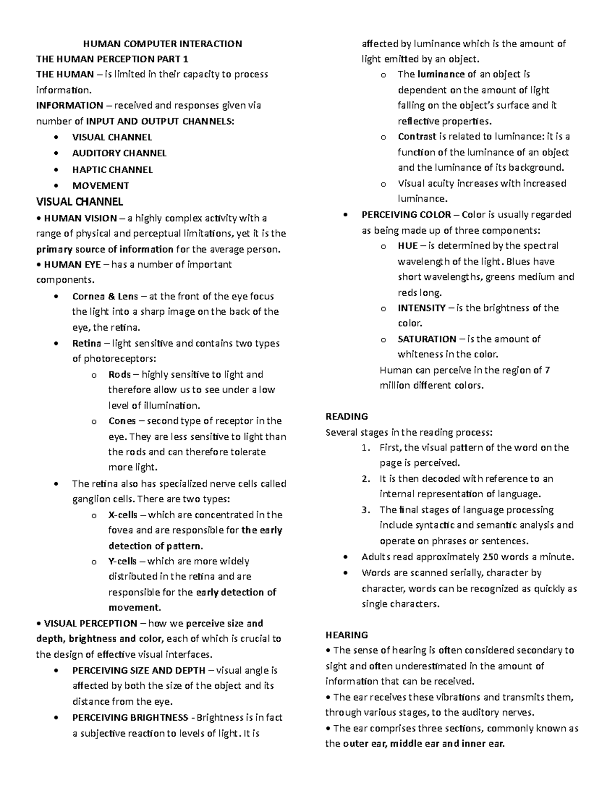Human- Computer- Interaction - HUMAN COMPUTER INTERACTION THE HUMAN ...
