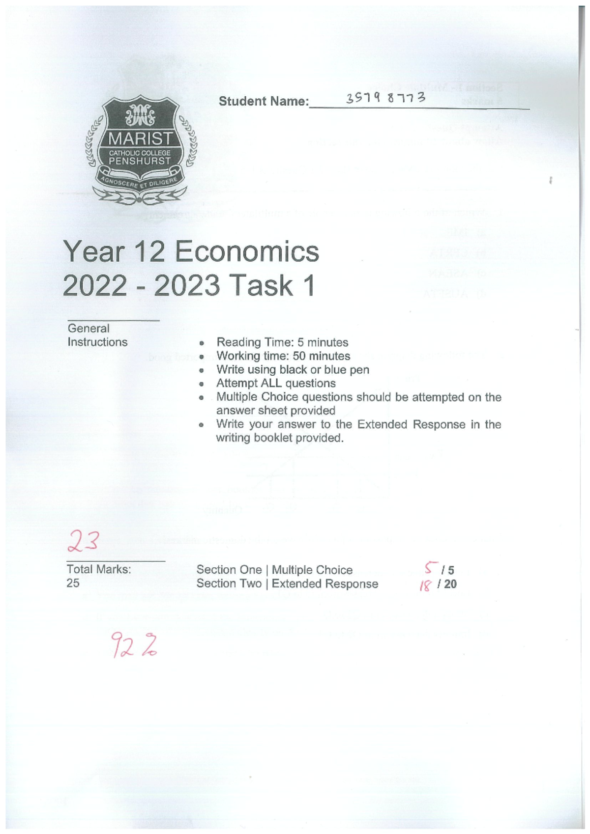 High-range (3) - Past Response - Studocu