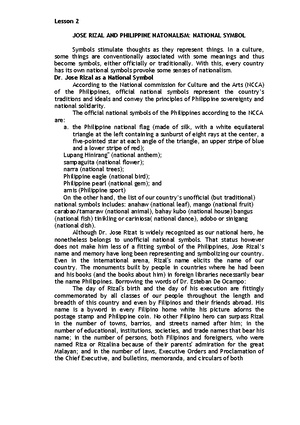 The Trial of Dr. Jose Rizal - Lesson 2 The Trial of Dr. Jose Rizal The ...