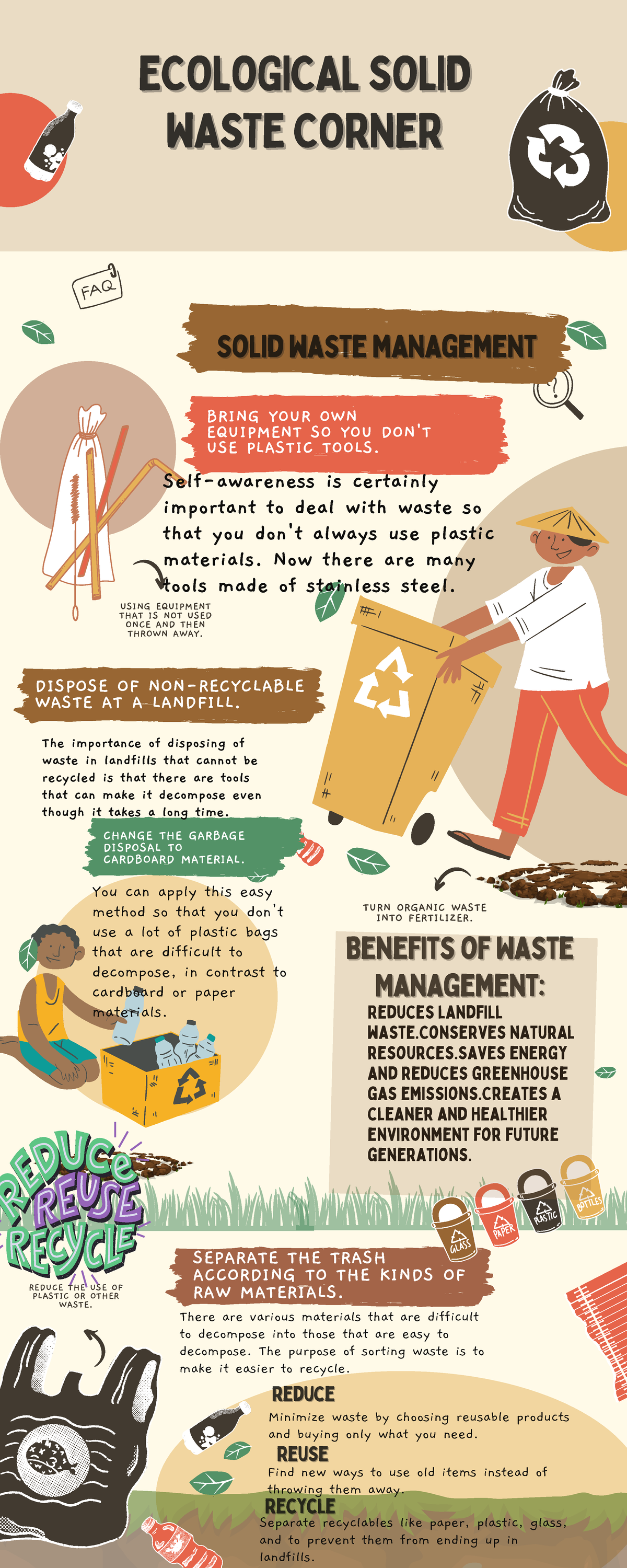 Ecoligical waste corner - ECOLOGICAL SOLIDECOLOGICAL SOLID WASTE CORNER ...