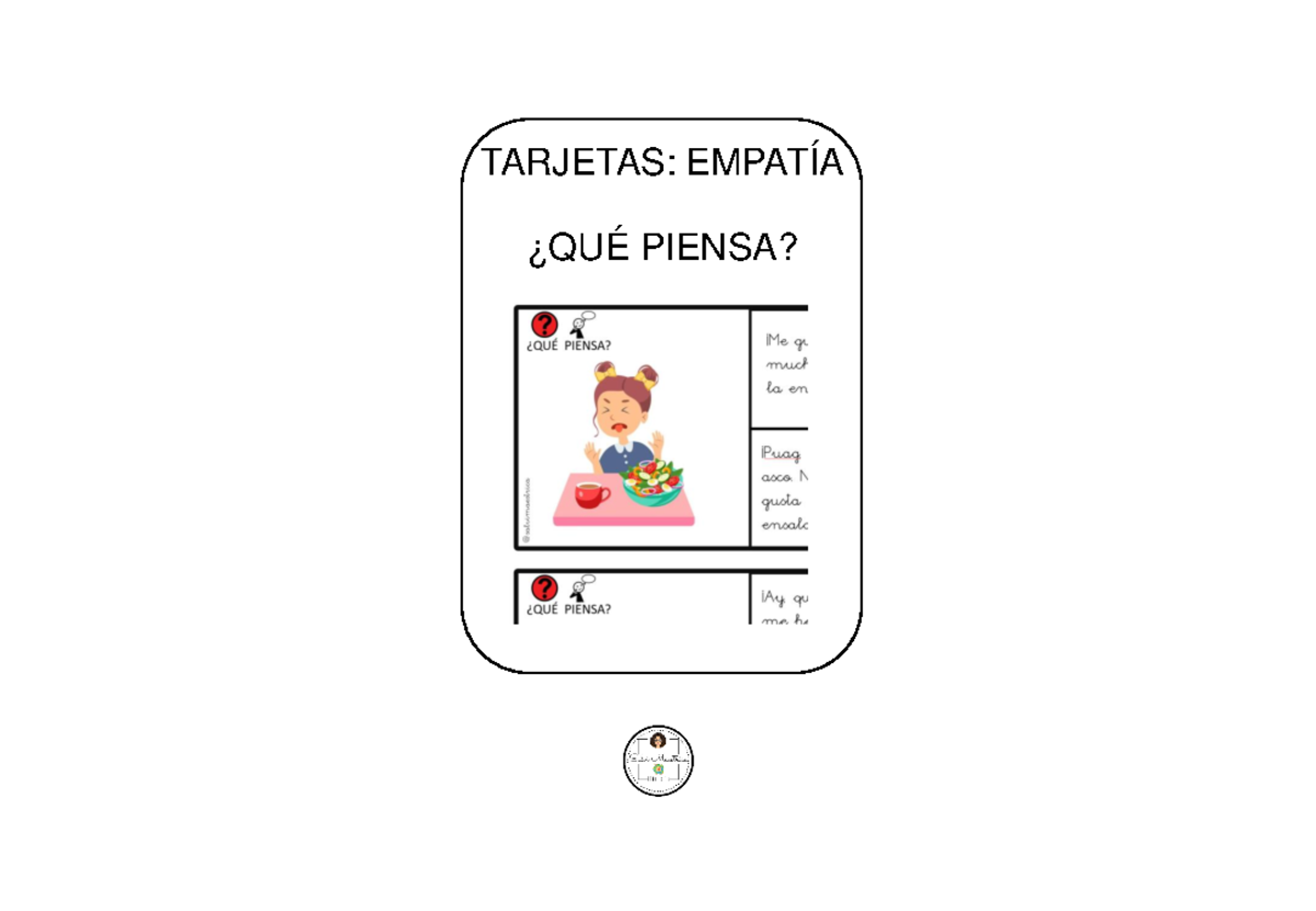 Empatia 230928 172305 - Material didáctico para trabajar diversas áreas ...