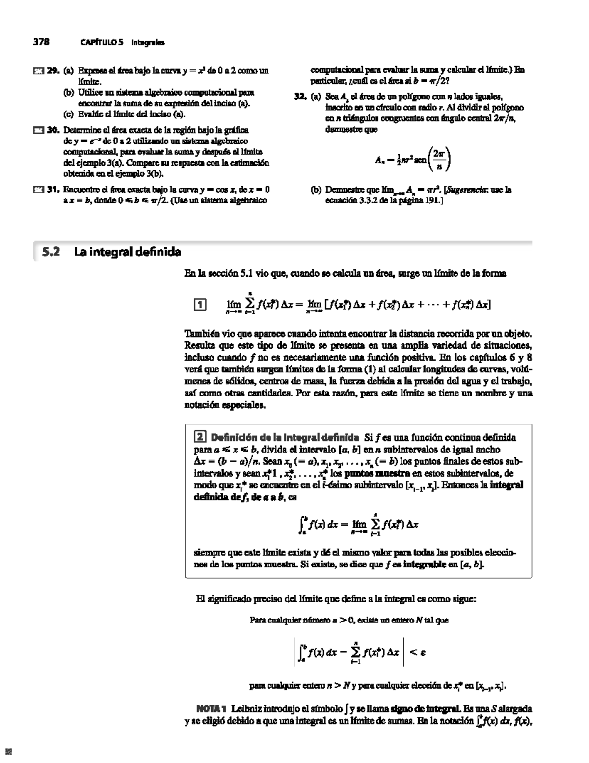 La integral definida introducción - Calculo diferencial e integral - Studocu