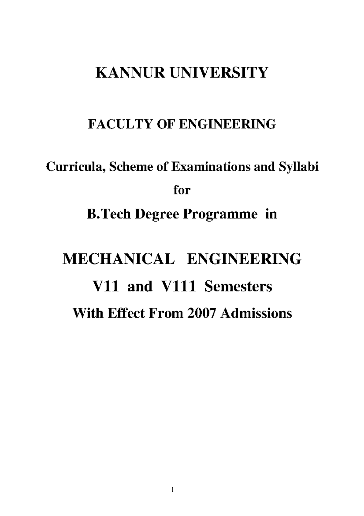 MECH-B Tech-KU- Syllabus-7 8 SEM - Submitted - KANNUR UNIVERSITY ...