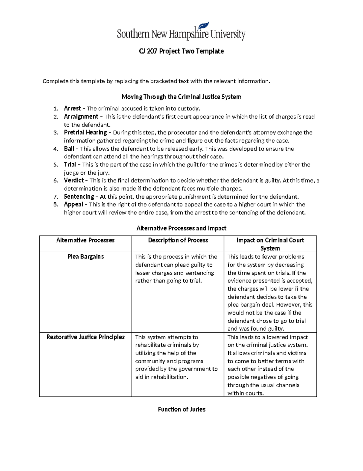 Comp - CJ 207 Project Two Template - CJ 207 Project Two Template ...