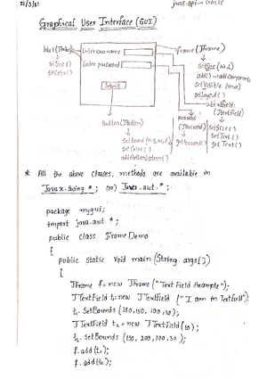 Ctood - Computational Thinking for Object Oriented Design - Studocu