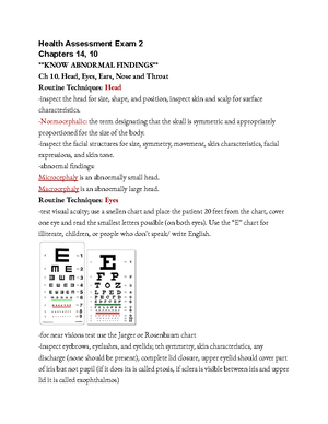 Exam 2 Revised - AHII - Main points and key concepts that maybe seen on ...