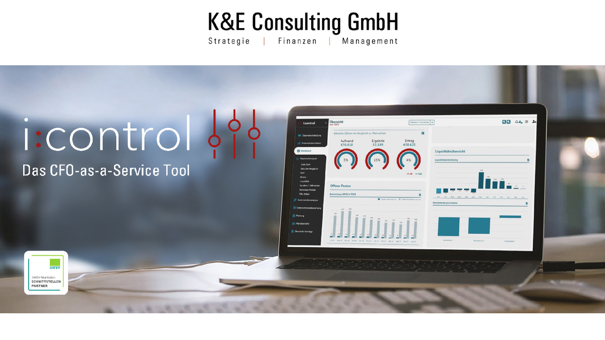 Praxisvortrag icontrol Case Study - Das CFO-as-a-Service Tool © 2022 K&E Consulting 2 2 Jan ...