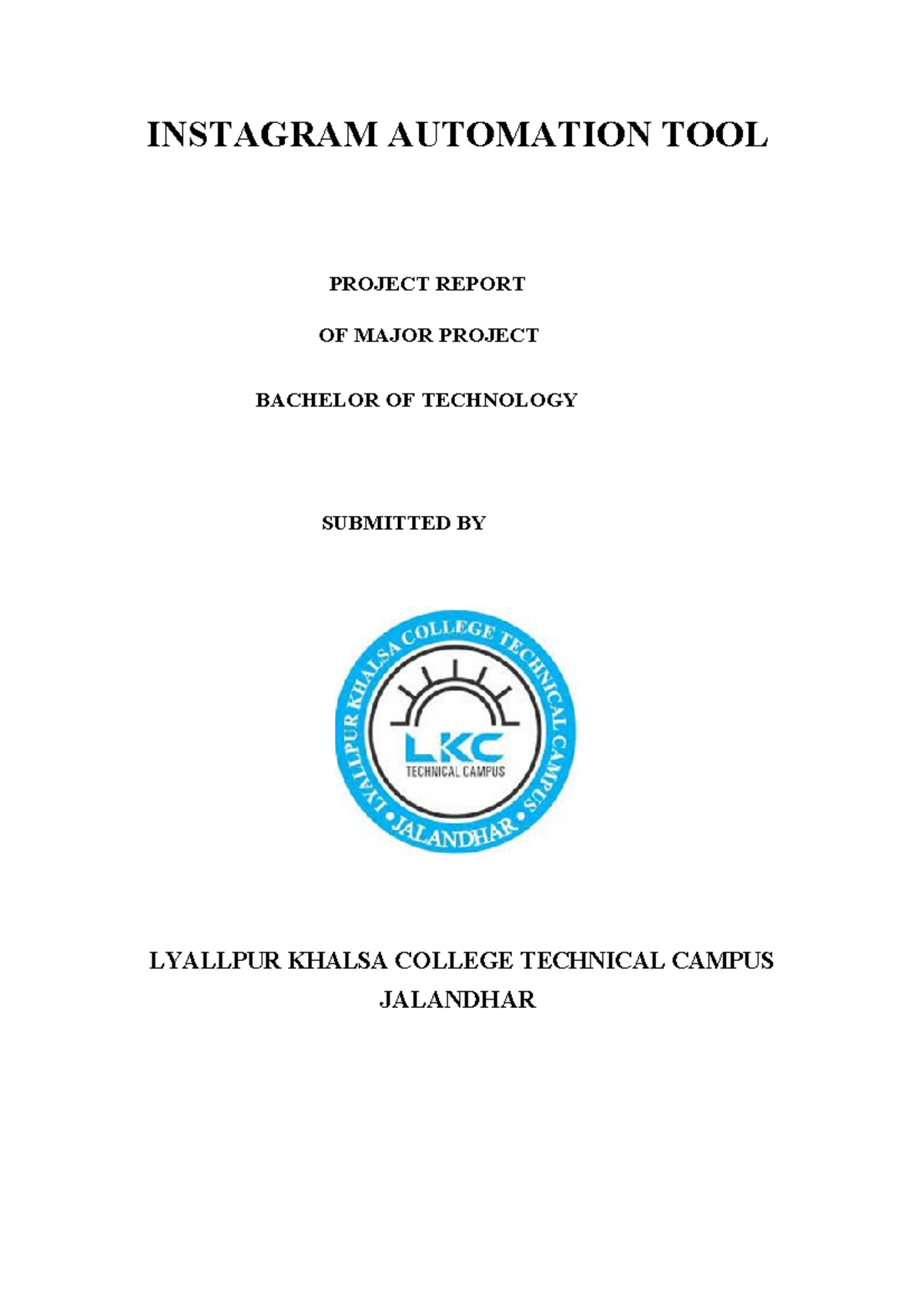 File - project file - INSTAGRAM AUTOMATION TOOL PROJECT REPORT OF MAJOR ...