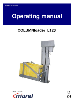 Columnloader L120 - apuntes - Marel Støvring Juelstrupparken 14 DK-9530 ...