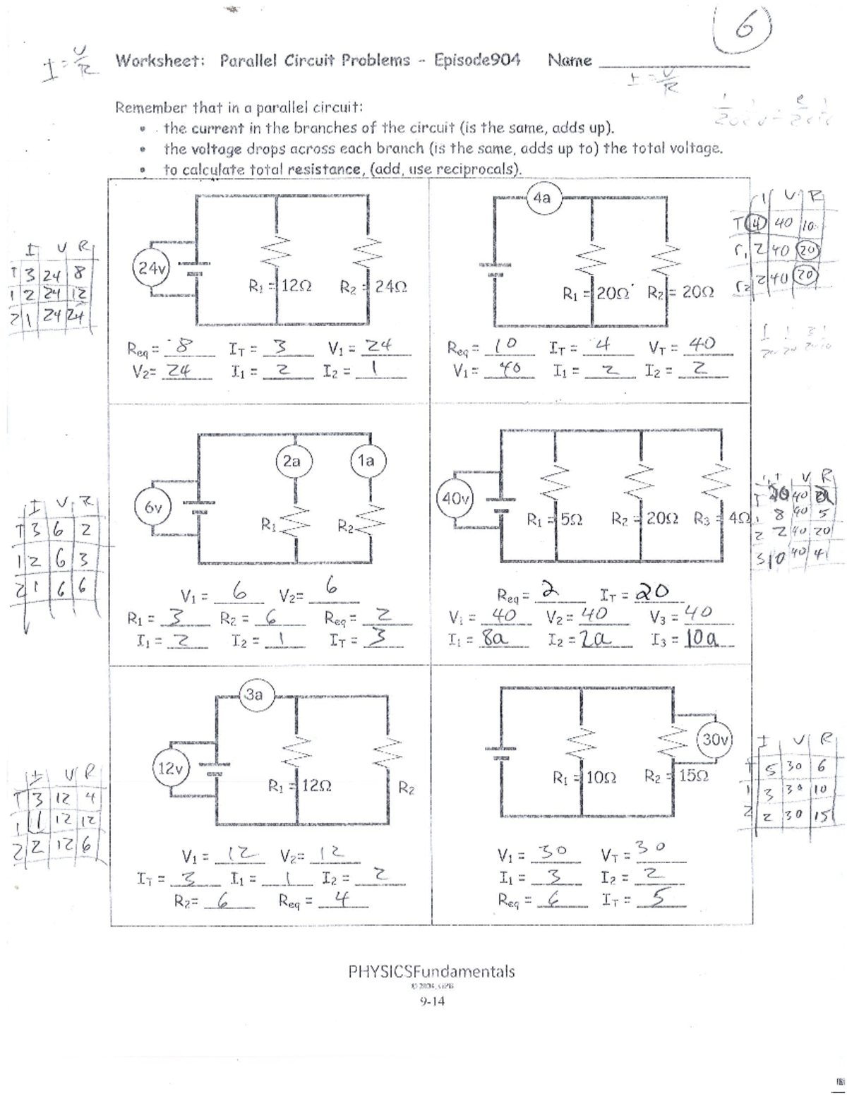 Parallel 6 7 answers 2 - Studocu