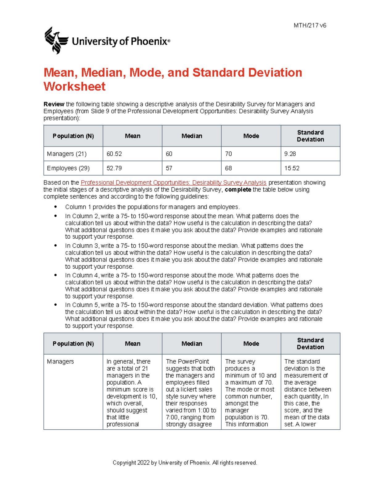 Mth217 v6 wk3 mean median mode and standard deviation worksheet - MTH ...