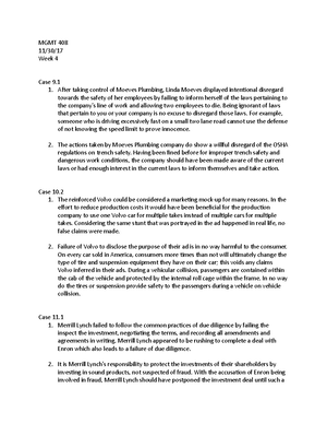 Week 2 assignment - Week 1 assignments - Case 3. 1. P&G was justified in its search to uncover ...