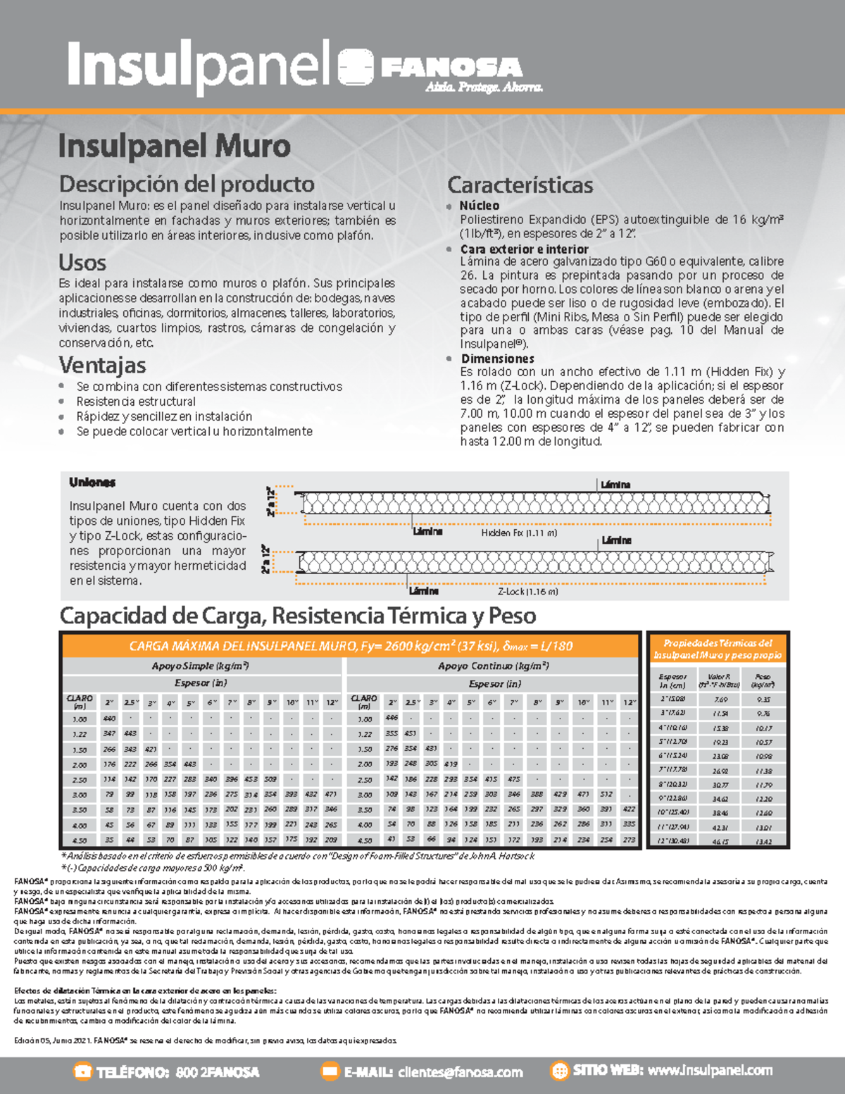 FT Insulpanel Muro - Hidden Fix (1 m) Z-Lock (1 m) Insulpanel Muro: es ...