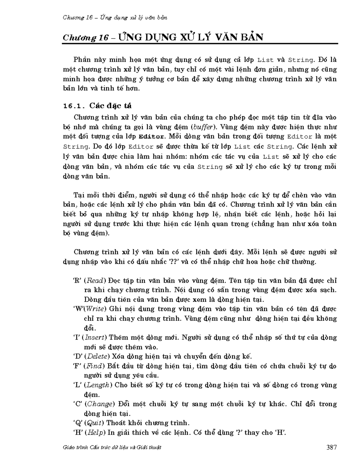 CTDL 2005 chuong 16 - fasfasfasf - artificial intelligence - Studocu