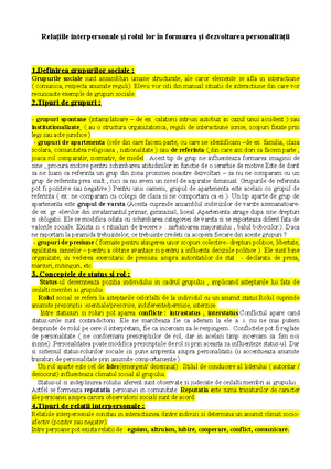 Raport de Psihodiagnostic si Evaluare Clinica - Raport de ...