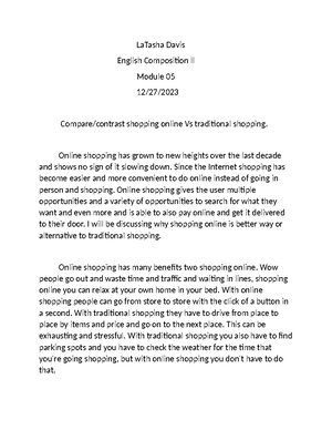 EN 130 Assignment 07 - Argument about a picked topic - ASSIGNMENT 07 EN130 English Composition ...