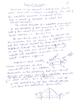 Theory of Estimation - notes - 1 Theory of Estimation serve to estimate ...