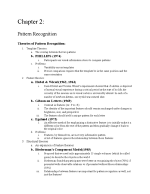 PSY 260 Module 4 Notes - → Attention: the ability to focus on specific ...