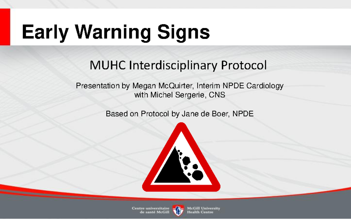 Early Warning Signs Power Point For CNO 2017 Updated - Early Warning ...